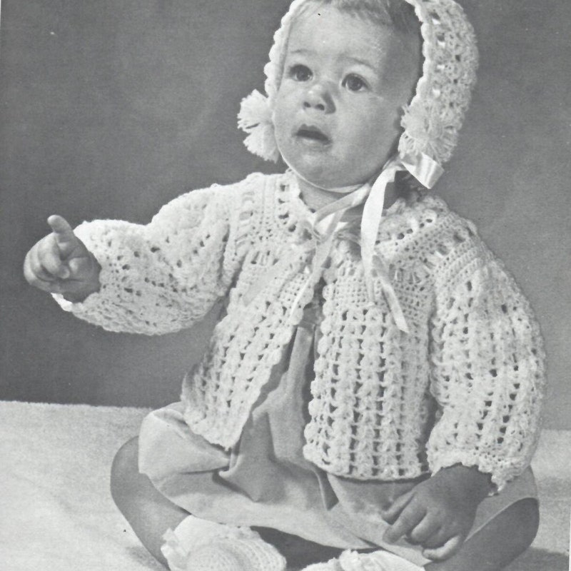 Baby Sacque Pattern - Etsy