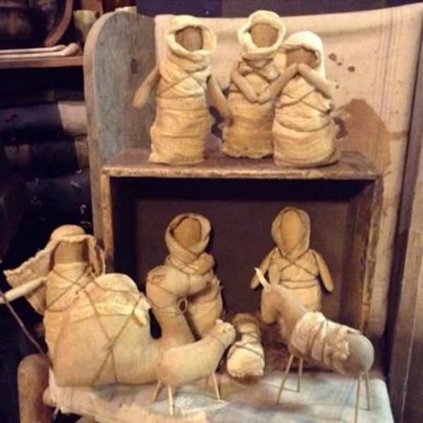 Primitive Nativity Pattern - Etsy