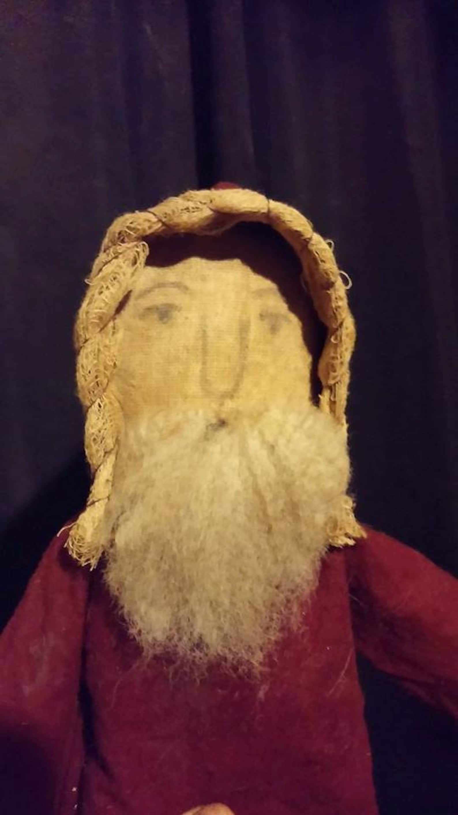 Primitive Santa - Etsy