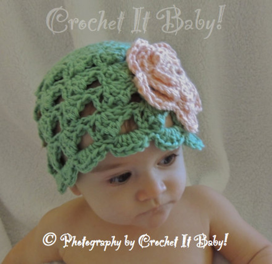 Crochet Slanted Shell Stitch Hat - 4 Sizes - PATTERN ONLY - Etsy