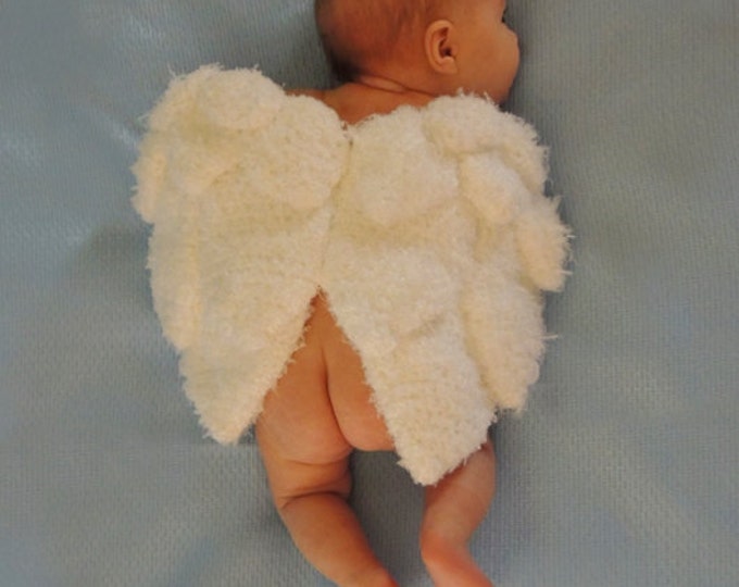 Crochet Angel Wings Cover Photo Prop Newborn PATTERN ONLY | Etsy