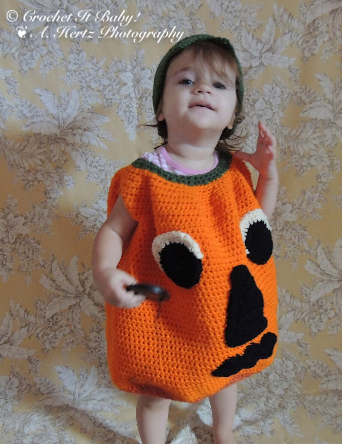 Crochet Halloween Pumpkin Costume - PATTERN ONLY - Etsy