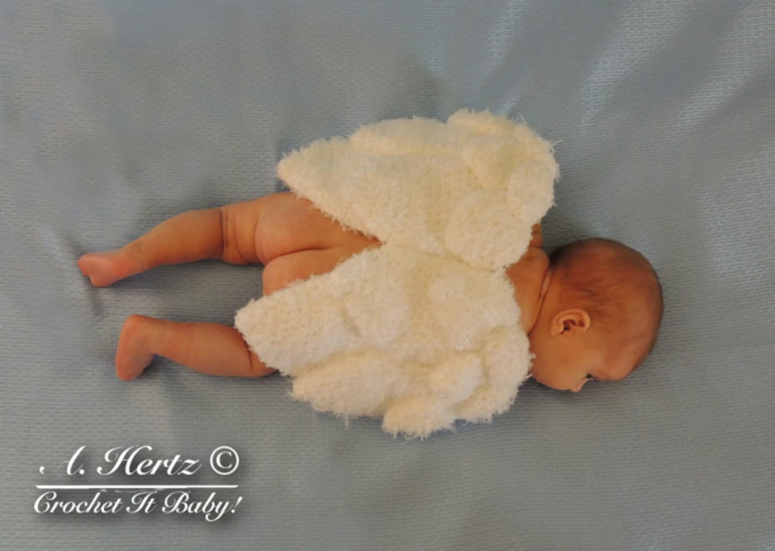 Crochet Angel Wings Cover Photo Prop - Newborn - PATTERN ONLY - Etsy