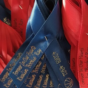 Custom Satin Lapel Pinned Custom Ribbons, Ready to Hand Out, Graduation ...