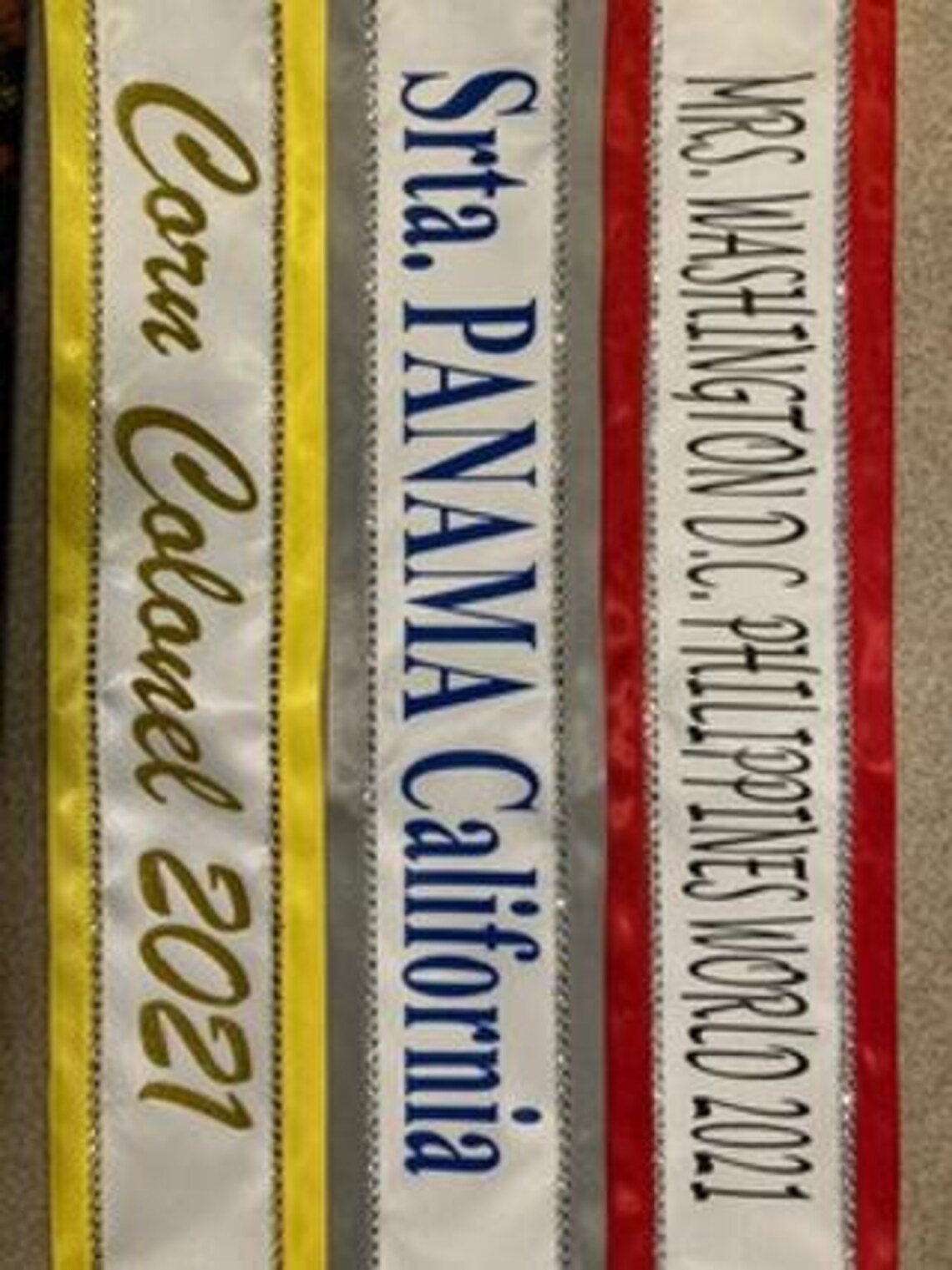 Pageant Sash Birthday Sash Beauty Pageant Sash Argentina - Etsy