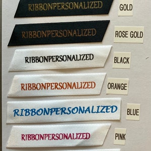 Custom Memorial Ribbons Pinned and Ready to Wear , Lapel Ribbons ...