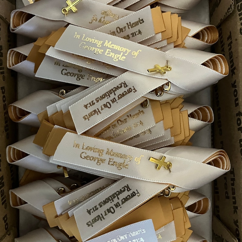 Funeral Ribbons - Etsy