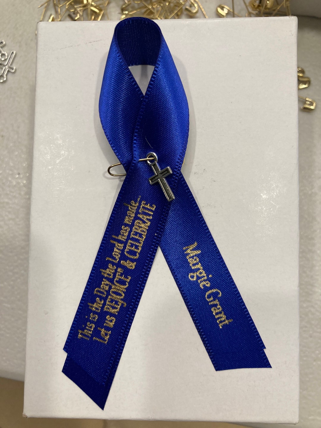 Beautiful Custom Made Remembrance or Support Ribbons. Show Awareness ...