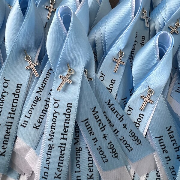 Memorial Ribbons - Etsy
