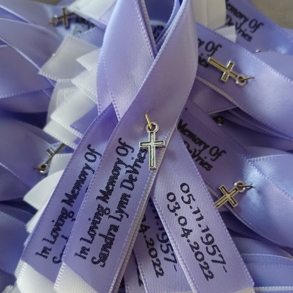 Memorial Ribbon - Etsy