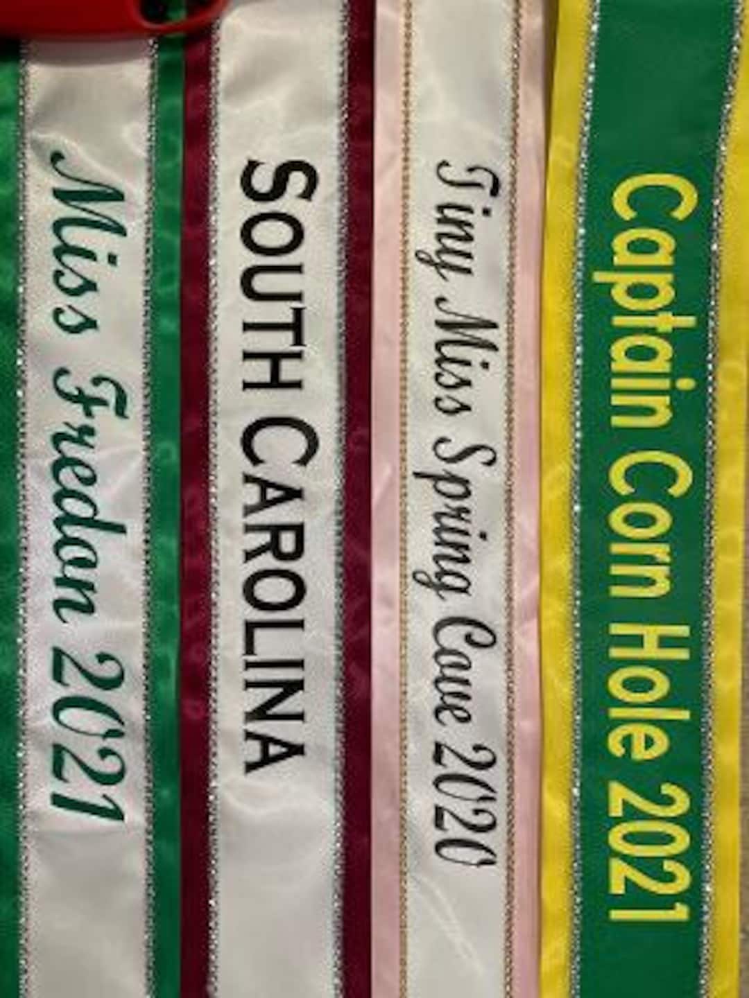 Pageant Sash, Birthday Sash, Beauty Pageant Sash, Argentina, Miss ...