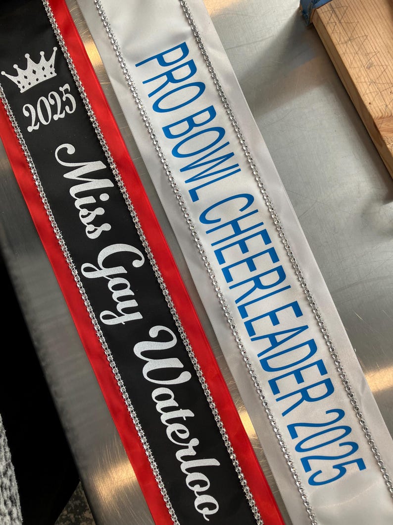 Pageant Sash, Birthday Sash, Beauty Pageant Sash, Miss Argentina, Miss ...