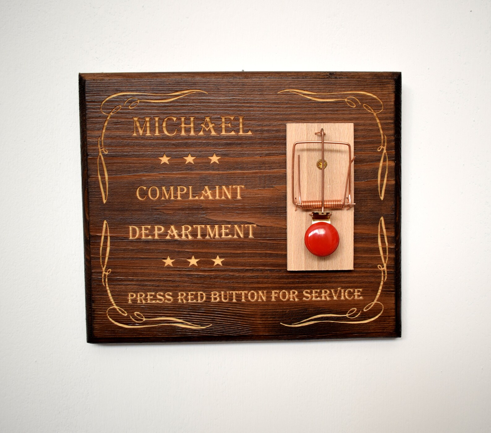 Garage Wooden Sign, Complaint Department - Etsy