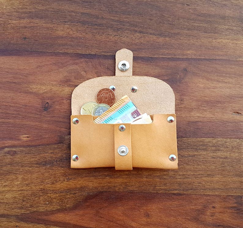 Slim Wallet for Cash and Cards - Etsy