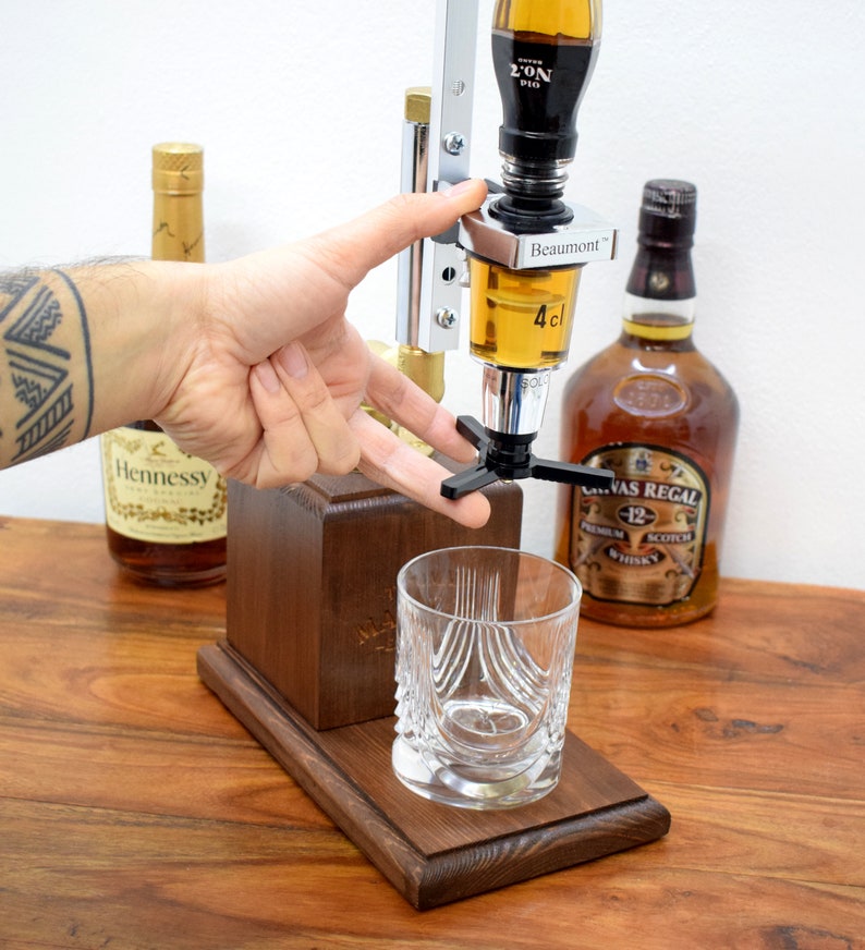 Shot Dispenser Mini Bar Whisky Holder Whiskey Dispenser | Etsy