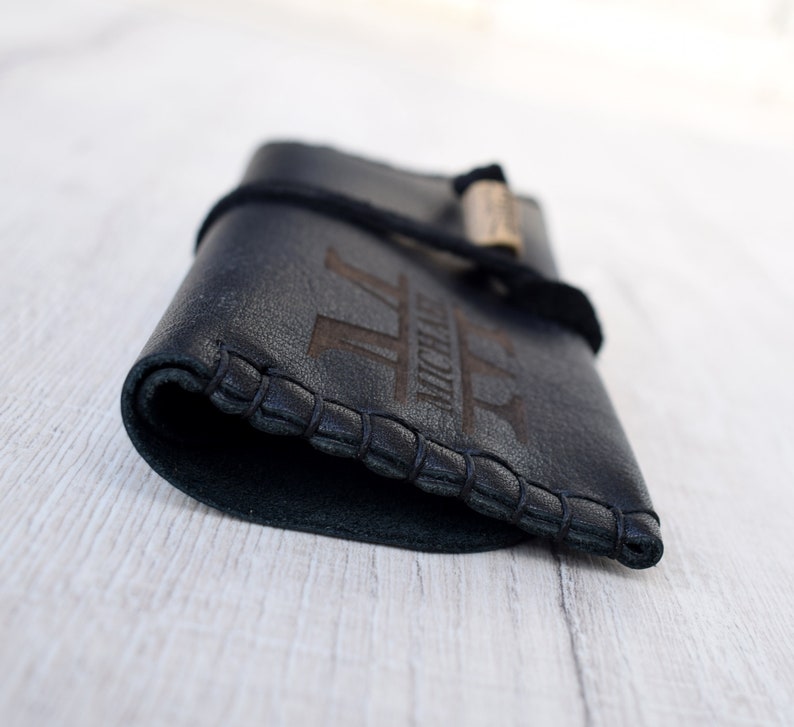 Genuine Leather Tobacco Pouch Rolling Leather Pouch Tobacco - Etsy