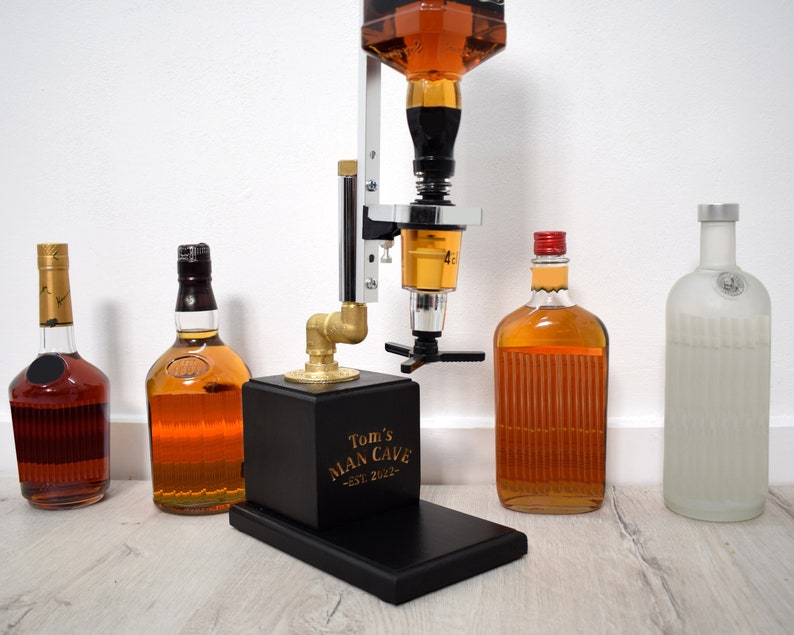 Steampunk Handcrafted Whiskey Dispenser Artdesignstudiocy - Etsy