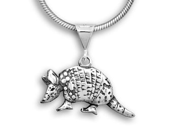 Lonestar Dillo Armadillo Necklace Sterling Silver Armadillo - Etsy