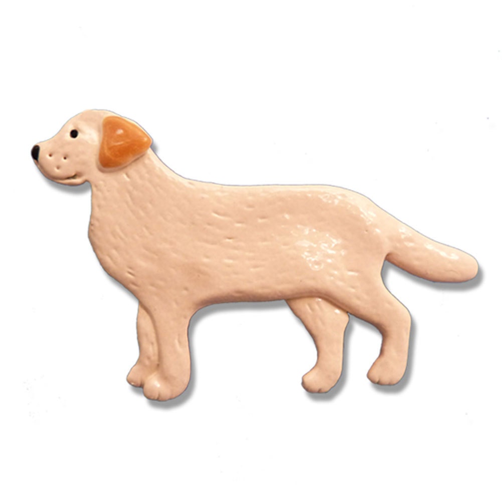 Enamel yellow labrador retriever brooch Lab gifts Retriever | Etsy