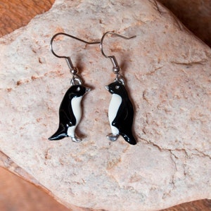 Enamel Penguin Pin - Etsy