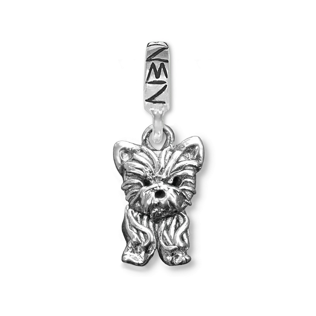 Yorkshire Terrier Charm Yorkie Charm Yorkie Jewelry Dog Charm - Etsy