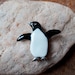 Enamel Penguin Pin - Etsy