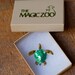 Enamel Green Sea Turtle Necklace - Etsy
