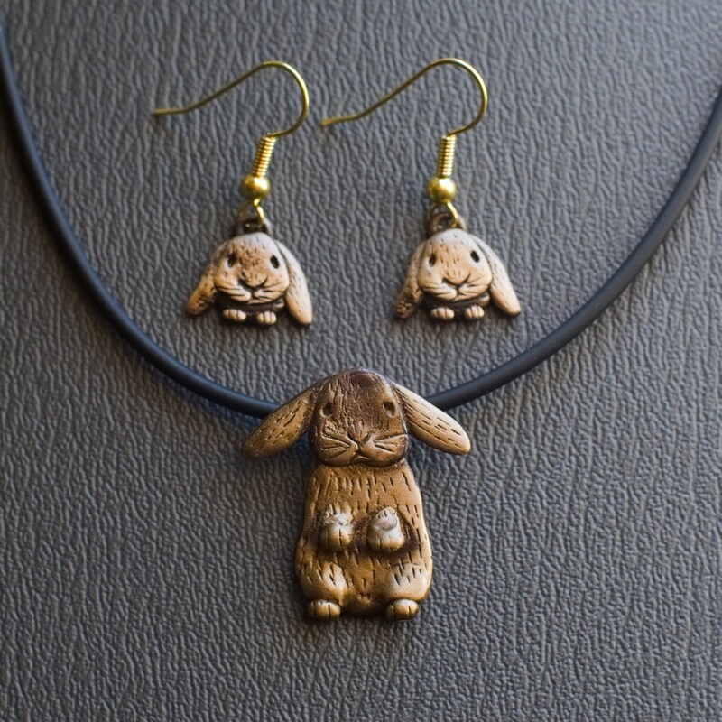Bronze Bunny Sets - Etsy