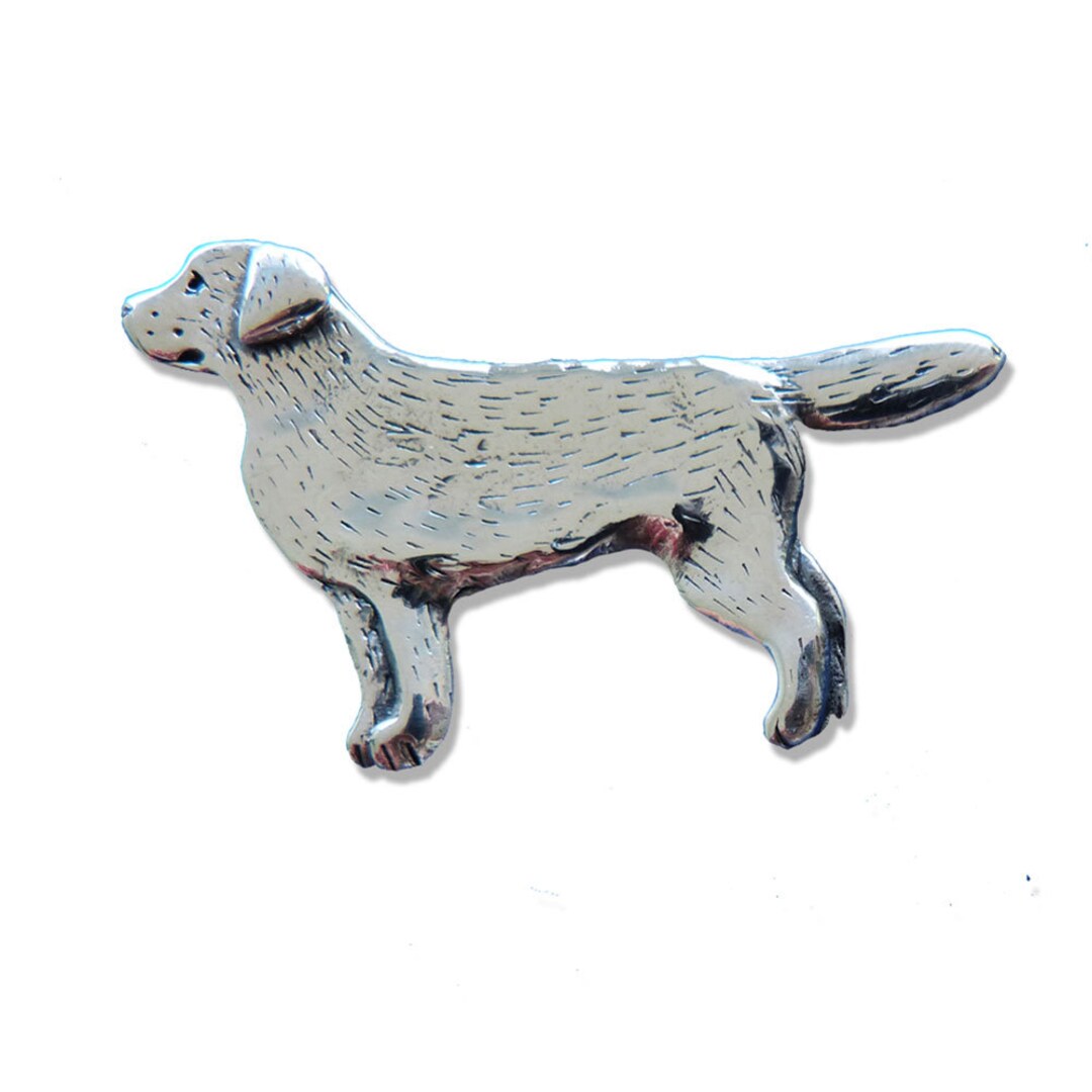 Labrador Retriever Full Body Brooch in Sterling Silver - Etsy