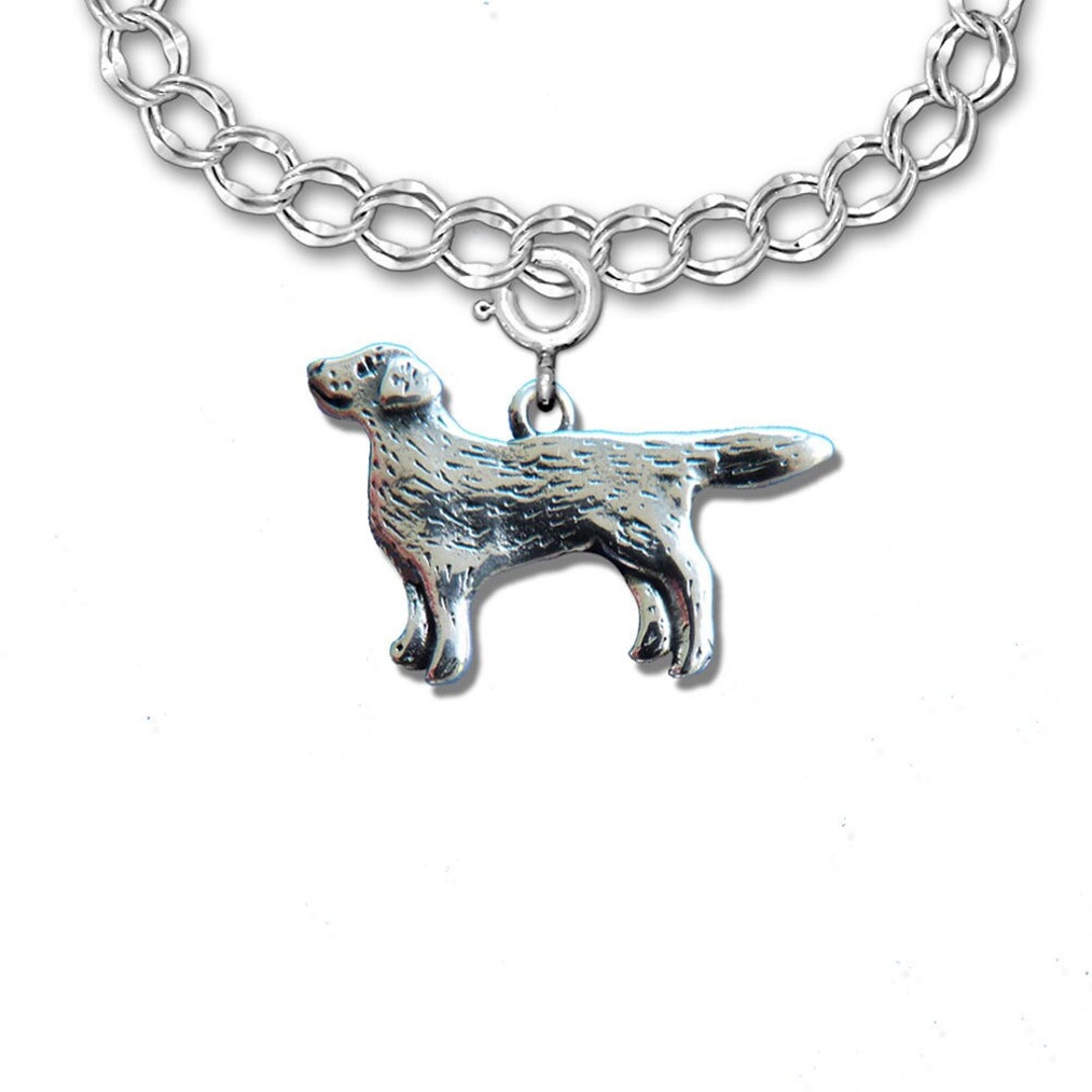 Labrador Retriever Full Body Charm in Sterling Silver - Etsy