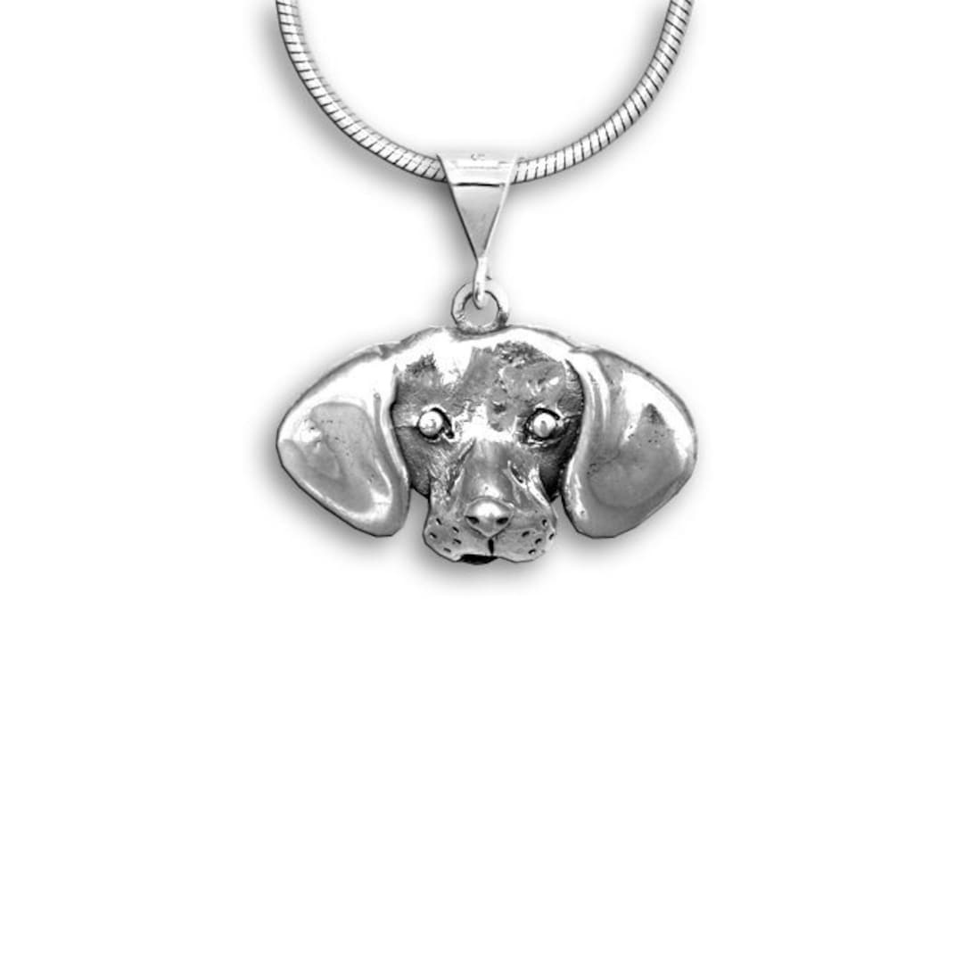Beagle Pendant in Sterling Silver - Etsy