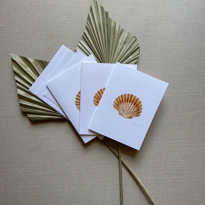 Shell Card - Etsy