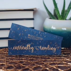 Currently Reading Bookmark - Etsy