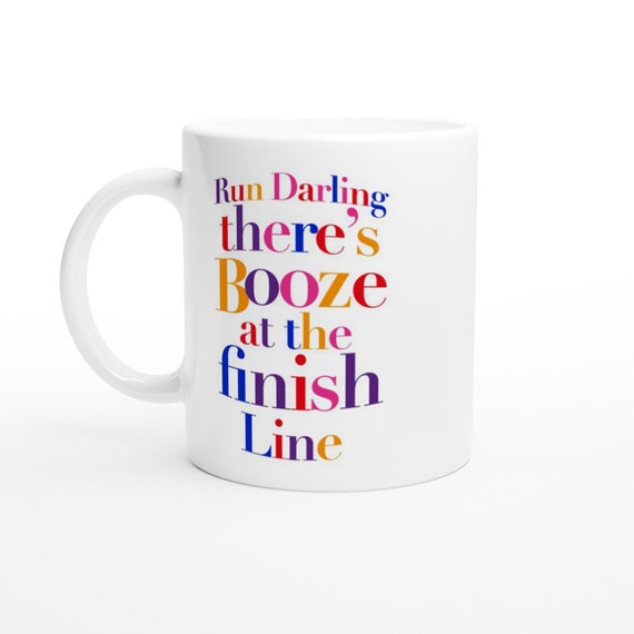 AbFab Fan Tribute Mug Run Darling | Etsy