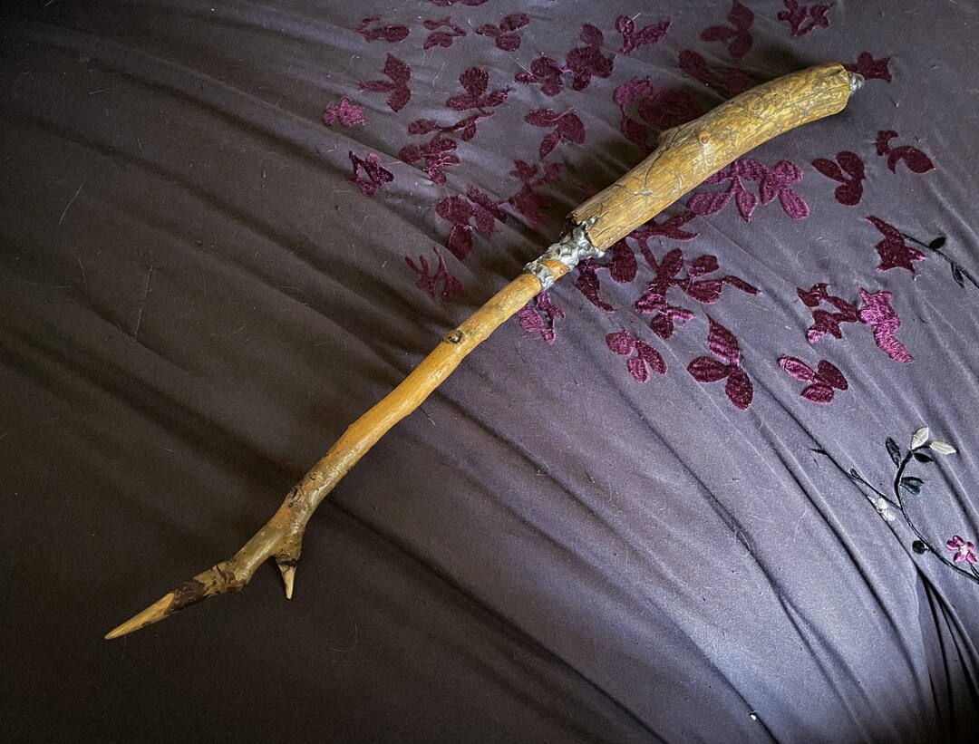 Weathered Naturally Aged Magic Wand - Pine and Cottonwood - Etsy