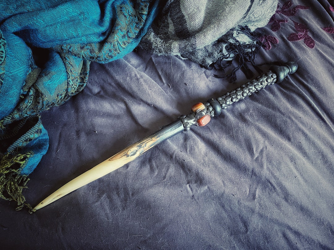 Maple Magick Wand With Carnelian Agates - Etsy
