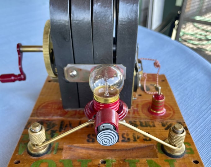 Rare Antique Wm Welch Scientific Co. Hand Cranked Generator Working - Etsy