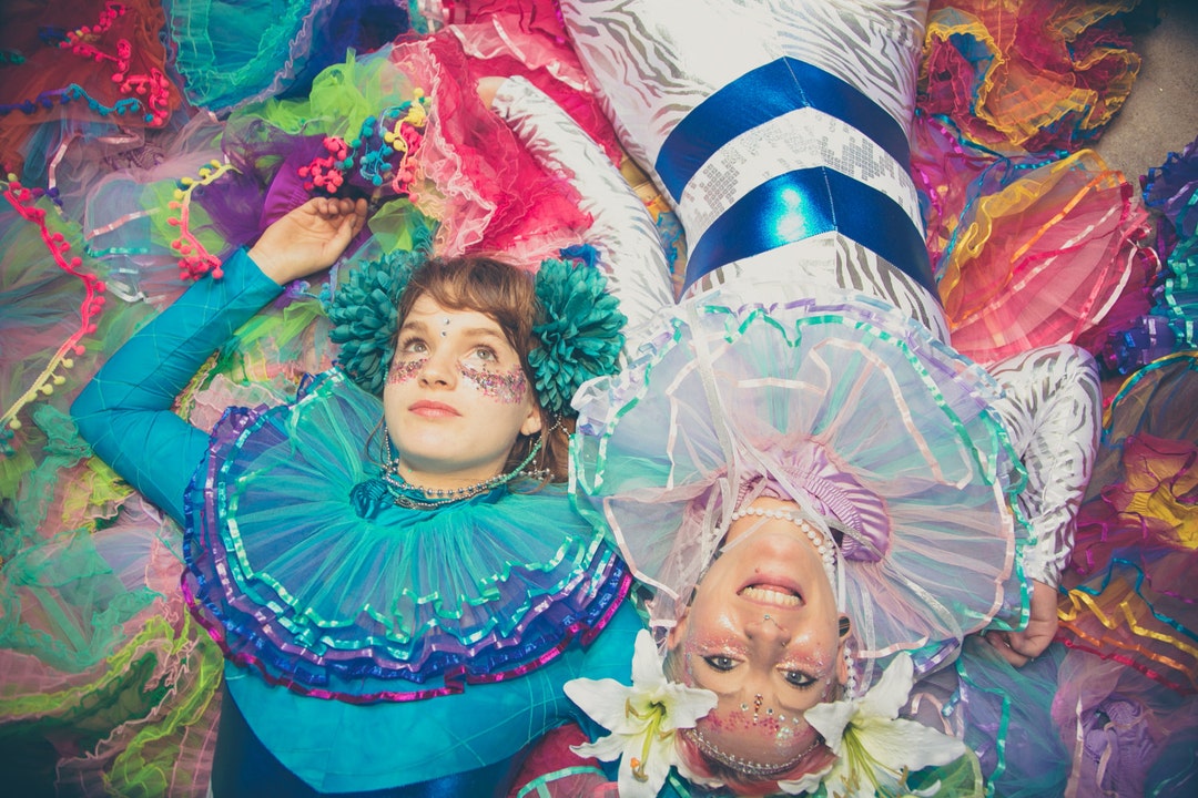 Fairy Ruff / Collar / Ruffle Neck Band 5 Layer Ribbon Edge 6 Colours ...