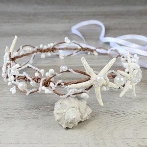 Starfish Headpiece, Beach Wedding Hair Accessory, Bridal Hairpiece ...