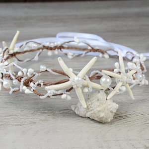 Starfish Headpiece, Beach Wedding Hair Accessory, Bridal Hairpiece ...