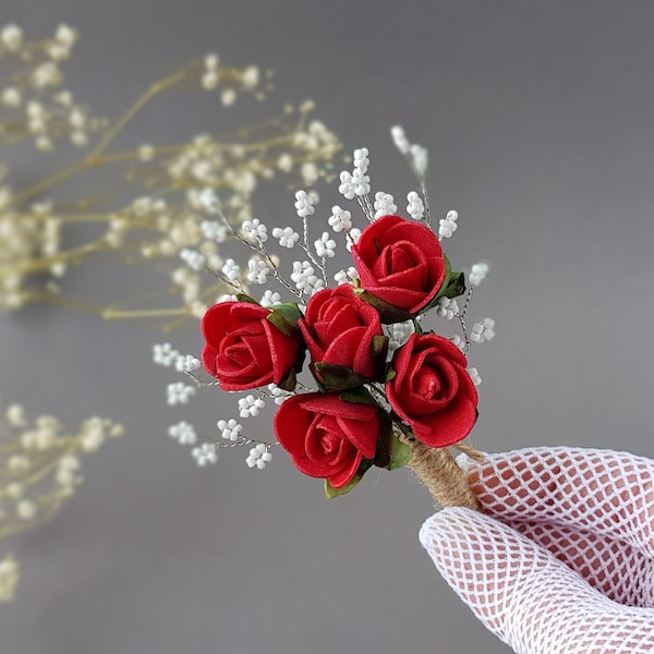 Groomsmen Buttonhole - Etsy
