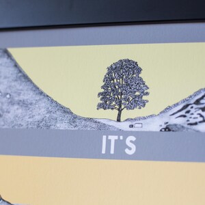 It's Grim up North Print – Hand Drawn Newcastle & Northumberland Art ...