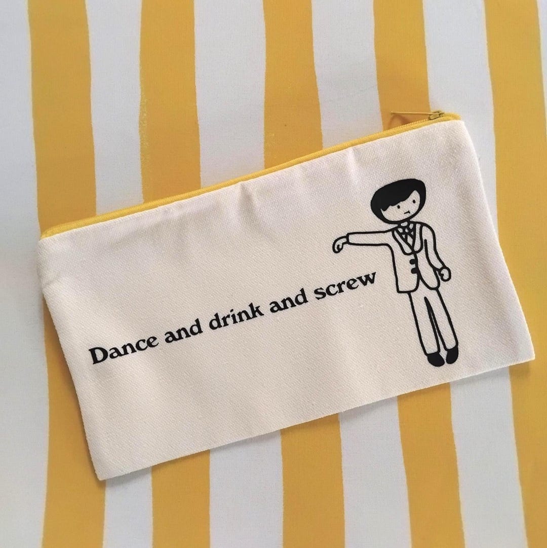 Jarvis Cocker - Pencil Case/ Zippy Pouch/ Make up Bag - Pulp - Common ...