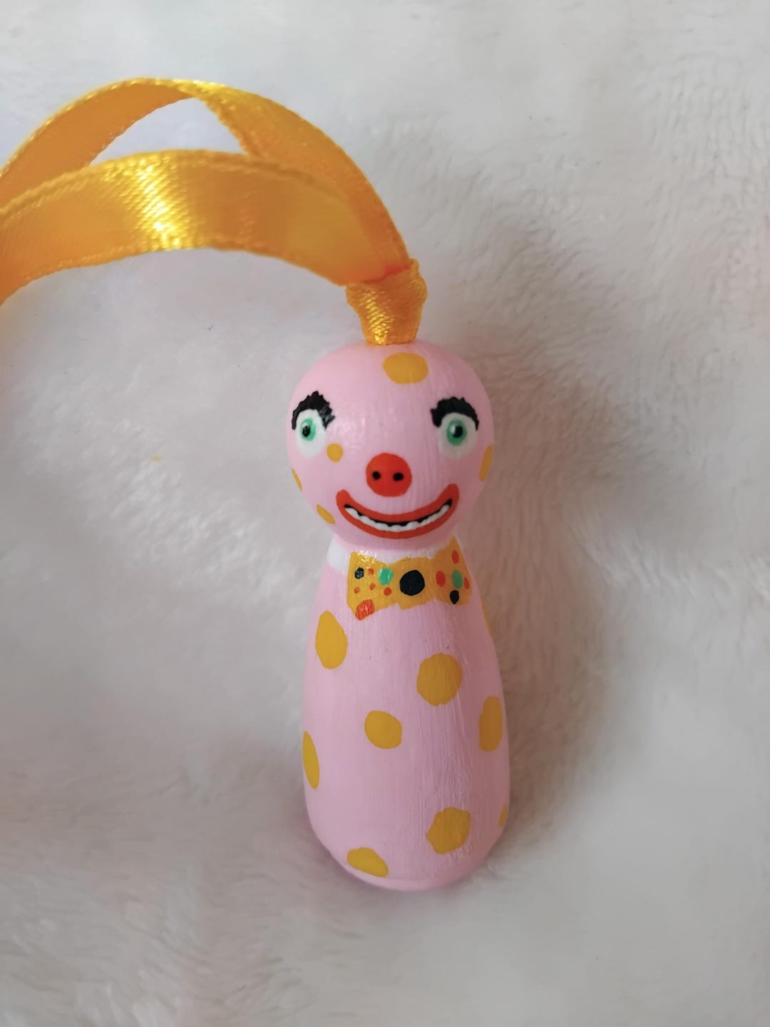 Mr Blobby Christmas Tree Decoration - Etsy UK