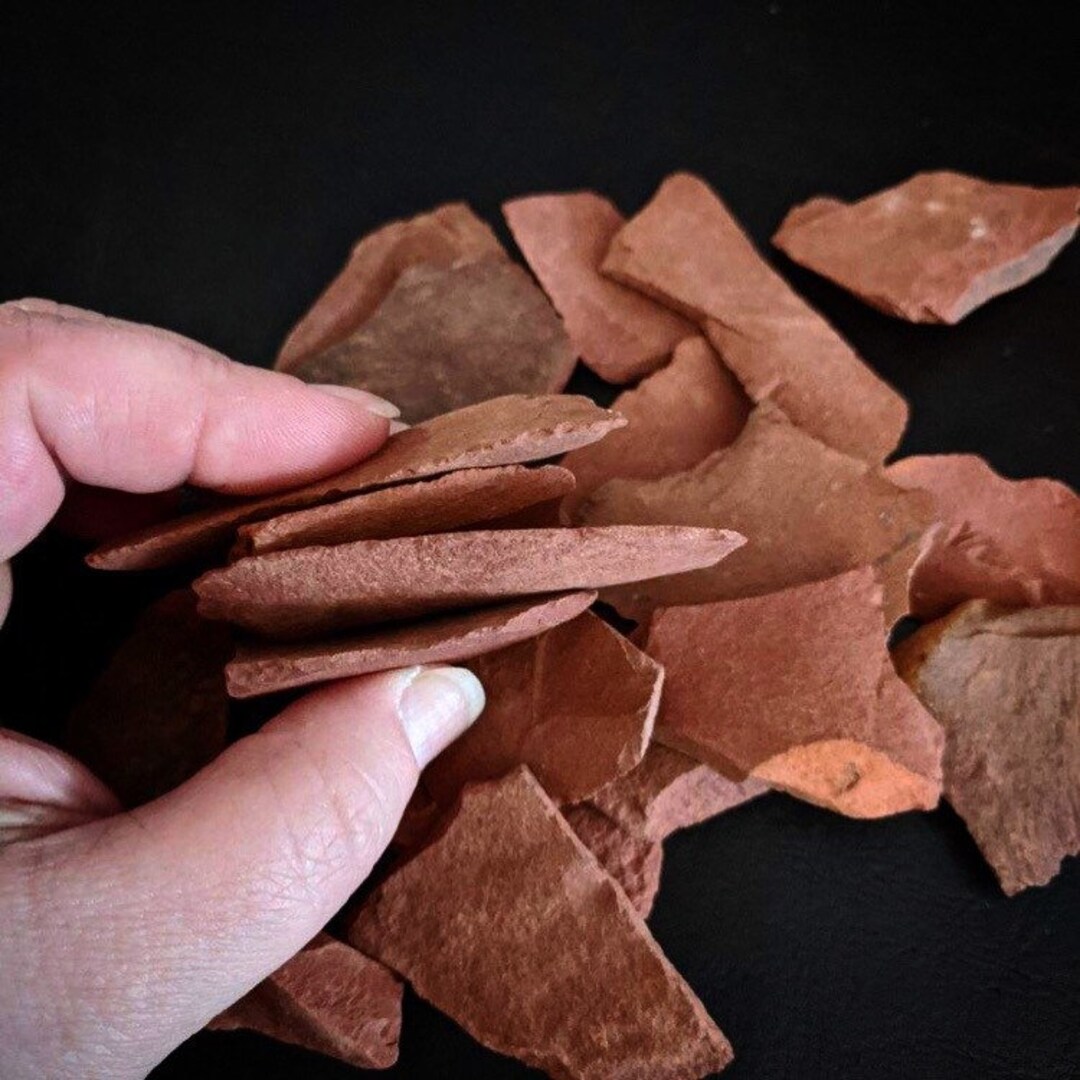Raw Red Jasper Slices, Rough Natural Stone, Brick Red Gemstones, Root ...