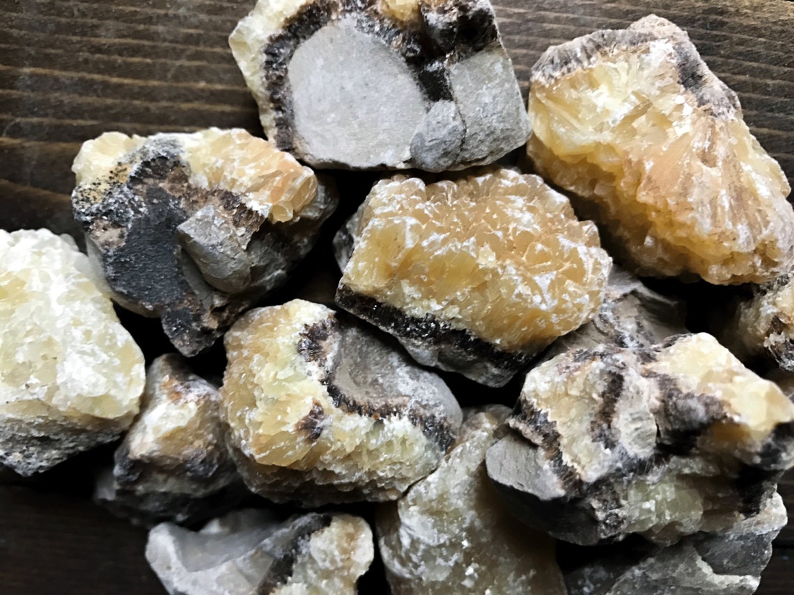 Raw Septarian Healing Crystals Septarian Nodule Healing - Etsy