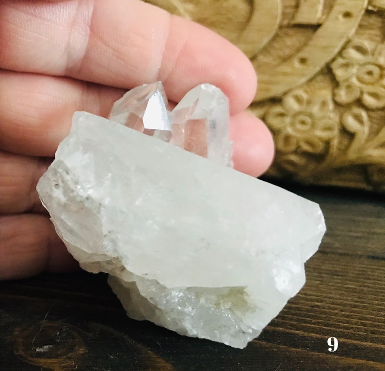 Raw Clear Quartz Specimen Crystal Grid Stone Healing - Etsy