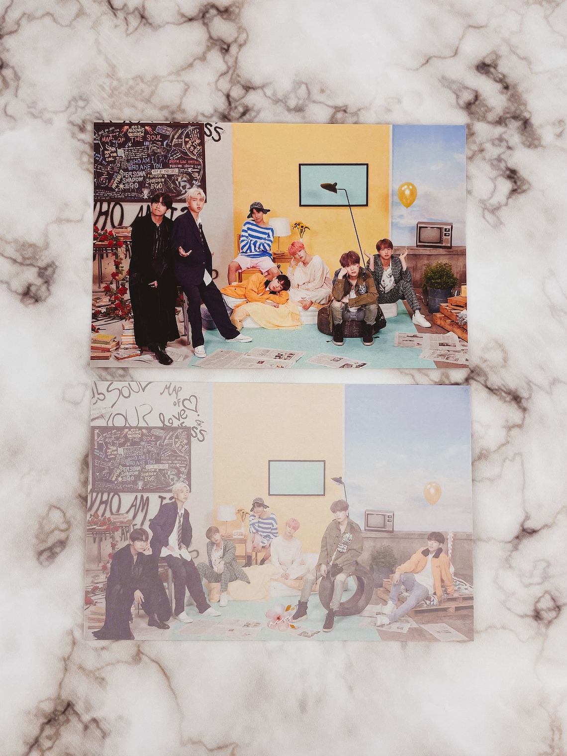 BTS DIY Festa Postcard Greeting Card Set - Etsy