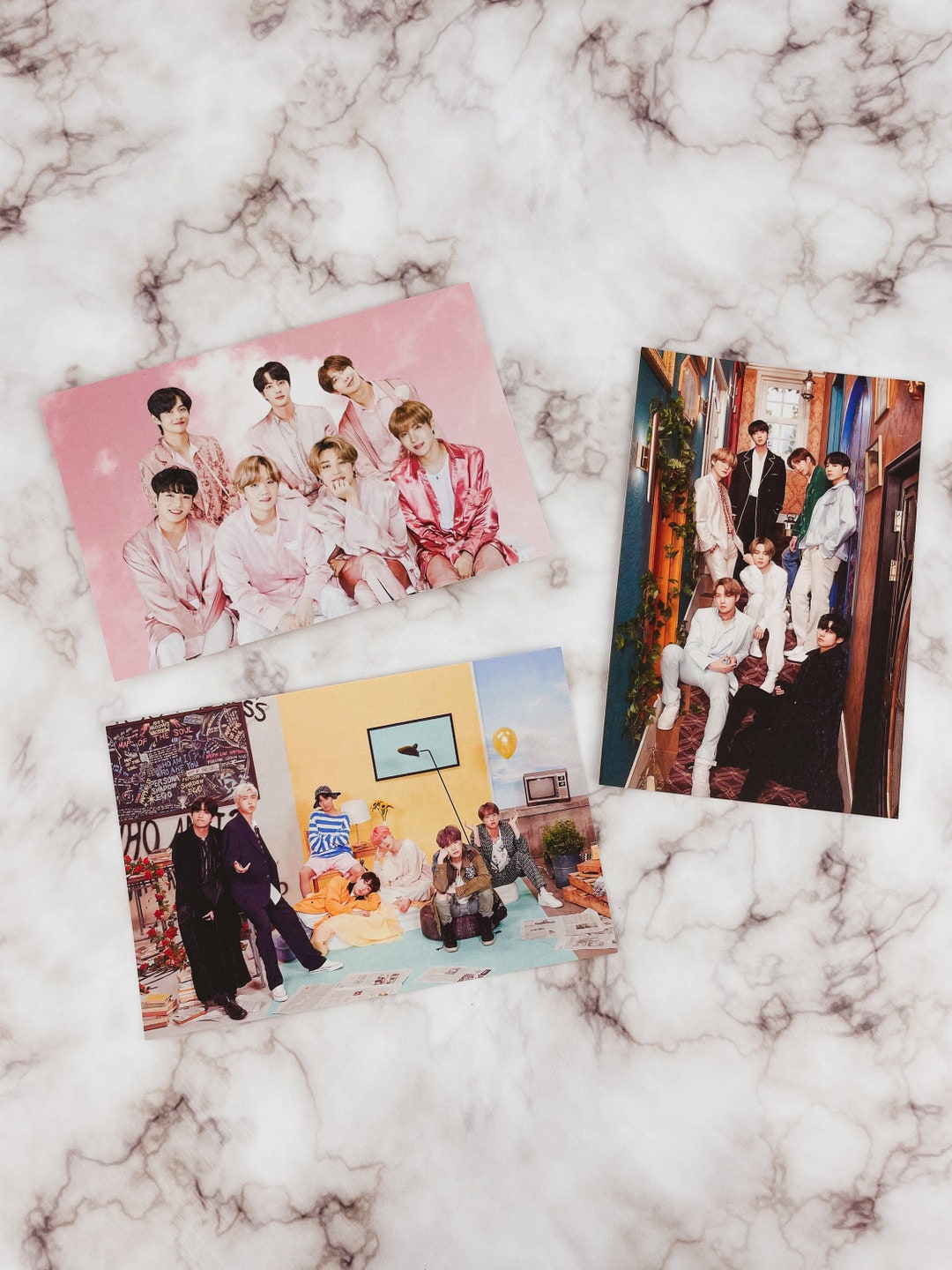 BTS DIY Festa Postcard Greeting Card Set - Etsy