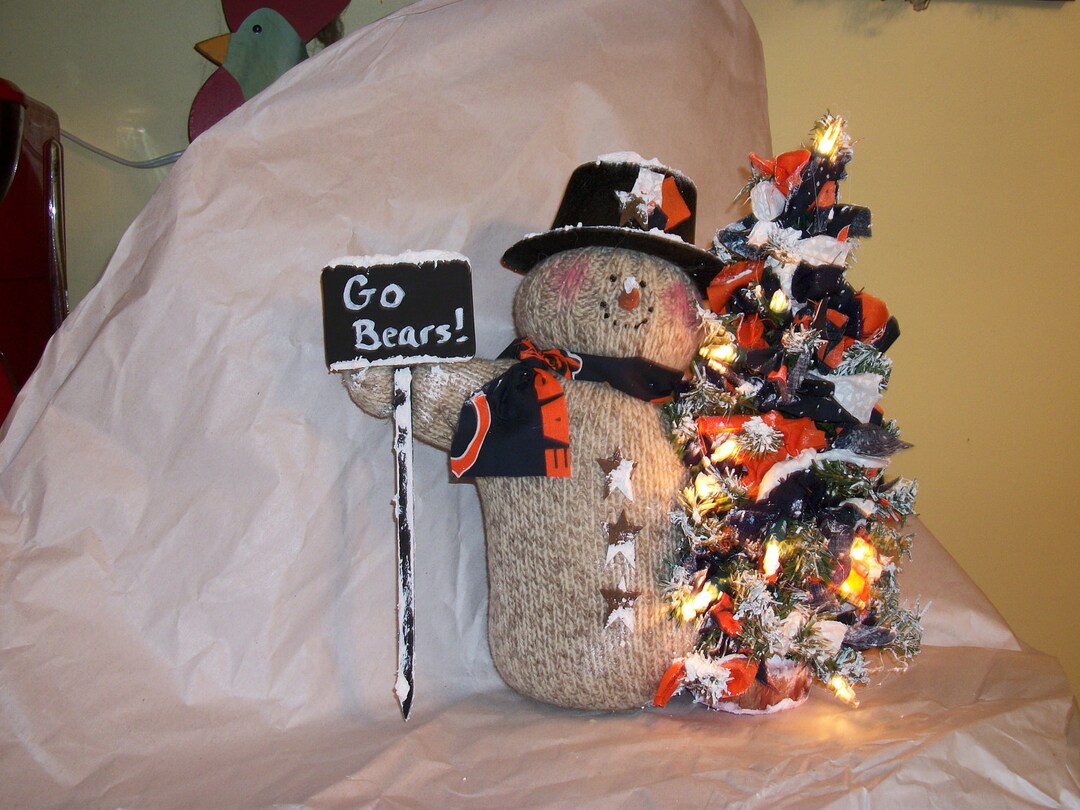 Chicago Bears "go Bears Sign" - Etsy